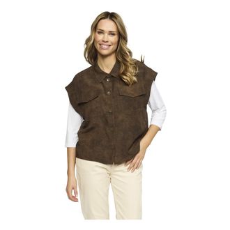 2-Biz Shirts - - Blouses & Shirts - Damen - Braun - 2XL