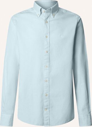 Hackett Freizeithemd Ess Gmt Dyed Oxford blau