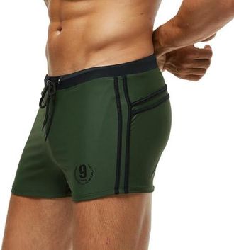 Generic HUIWDP Short d&eacute;t&eacute; respirant &agrave; s&eacute;chage rapide pour homme Taille ajust&eacute;e, A3, XXL