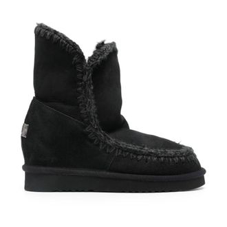 Mou Eskimo Inner Wedge Short - - Shoes - Damen - Schwarzk - 40 EU