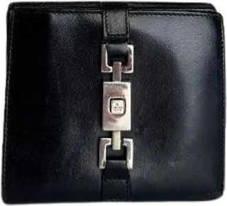 Gucci Portefeuille Jackie Vintage Pre-owned - Femme - Pre-owned - Noir - Taille: ONE Size