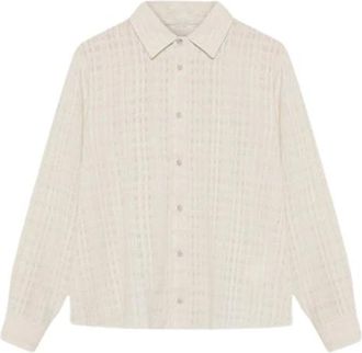 Won Hundred Femme, Blouses et Chemises, Beige, Taille: 42 FR Adriel Shirt