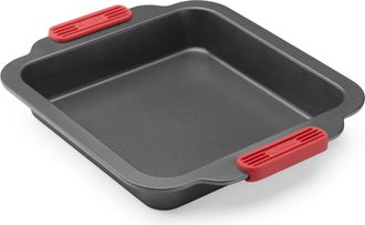Lékué Quadratische Kuchenform, antihaftbeschichtet, Metall, 20 cm