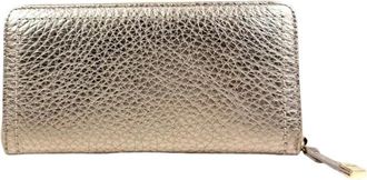 Gianni Chiarini Femme, Accessoires, Jaune, Taille: ONE Size Bubble Portafoglio Zip Grande