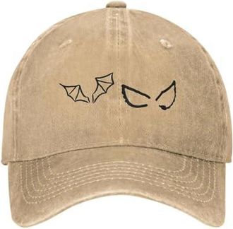 Generic Casquette de Baseball Homme, Casquette de Baseball Duki Rockstar Mignonne Bonnet Vintage Vieilli lav&eacute; &agrave; Snapback Homme Femmes Outdoor Toutes Saisons V