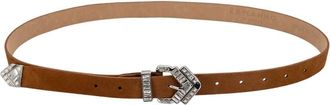 Ermanno Scervino Femme, Accessoires, Brun, Taille: S Slim Belt