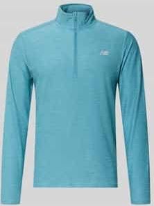 New Balance Regular Fit Sweatshirt mit Troyer-Kragen