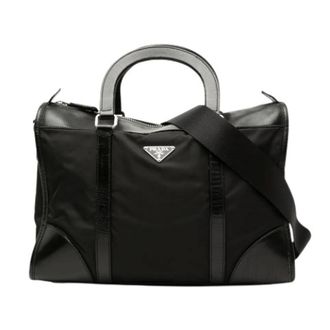 Prada Pre-owned Vintage Nylon Shoulder Bag - Femme - Pre-owned - Noir - Taille: ONE Size