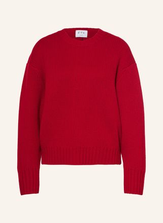 FTC Ftc Cashmere Cashmere-Pullover rot
