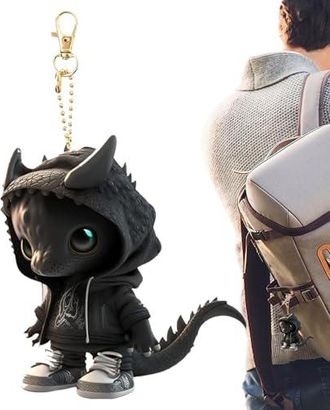 Generic Porte-cl&eacute;s t&ecirc;te de mort pour hommes - Porte-cl&eacute;s effrayant | Porte-cl&eacute;s t&ecirc;te de mort 2 D pour homme, porte-cl&eacute;s pour femme et homme, porte-cl&eacute;s cr&eacute;ati