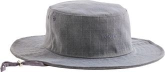 Levi's Drawstring Bucket Hat Caps/Hats, Dusky Indigo, L