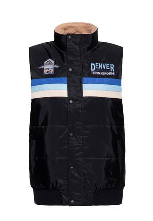 King Kerosin Herren Puffer Weste Motor Traveller