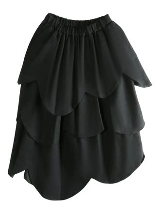 Comme Des Garçons layered petal skirt
