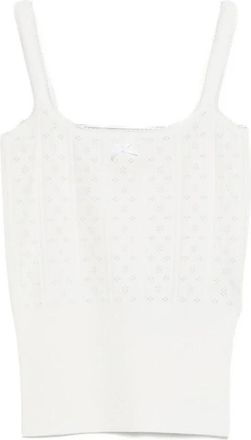 J.W.Anderson Femme, Tops, Blanc, Taille: 40 FR Hauts sans manches