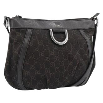 Gucci Pre-owned Toile sacs-gucci - Femme - Pre-owned - Brun - Taille: ONE Size