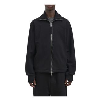 Thom Krom Homme, Sweatshirts et sweats &agrave; capuche, Noir, Taille: M SweaT-shirt SJ 707