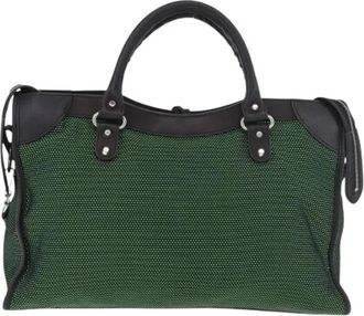 Balenciaga Sac &agrave; main vintage pr&eacute;-poss&eacute;d&eacute; - Femme - Pre-owned - Vert - Taille: ONE Size