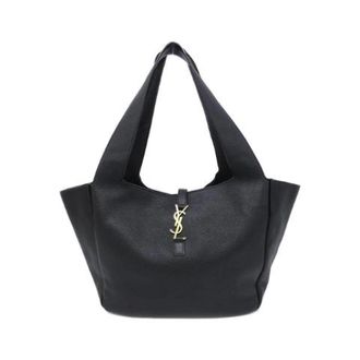 Saint Laurent Sac bandouli&egrave;re Le 5 A 7 Supple en cuir de chevreau Pre-owned - Femme - Pre-owned - Noir - Taille: ONE Size