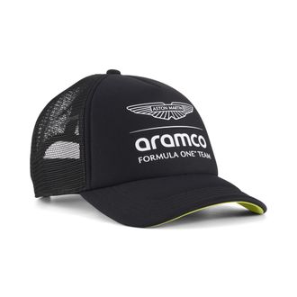 Puma Casquette camionneur PUMA x ASTON MARTIN ARAMCO F1 TEAM, Accessoires, Noir, OSFA