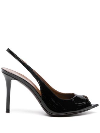 Giuseppe Zanotti sandales Intriigo 90 mm à bout ouvert - Noir