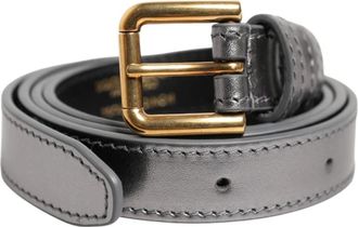 Dolce & Gabbana Femme, Accessoires, Gris, Taille: 75 CM Ceinture