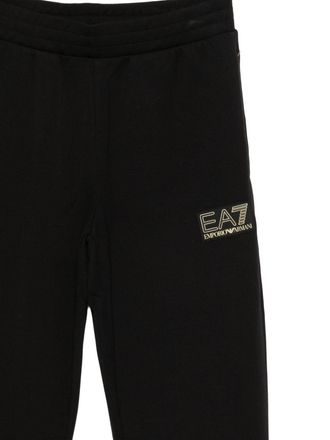 Emporio Armani Logo Joggers - Black