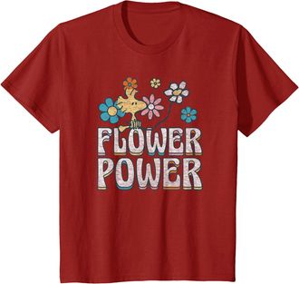 Peanuts Erdn&uuml;sse - Woodstock Flower Power T-Shirt