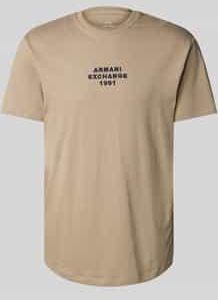 A|X Armani Exchange Regular Fit T-Shirt aus reiner Baumwolle