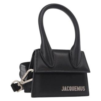 Jacquemus Sac bandouli&egrave;re mini doccasion - Femme - Pre-owned - Noir - Taille: ONE Size