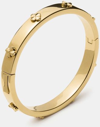 Kate Spade New York Kate Spade Spade Flower Klapparmreif f&uuml;r Frauen in Gold | Metall