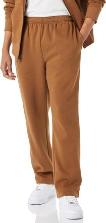 Amazon Essentials Herren-Sweathose aus Fleece mit offener Unterseite (erhältlich in Big & Tall), Toffee Braun, Größe XXL