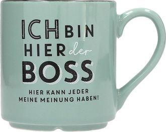 Depesche 0013594-037 Lieblingsbecher Motiv Nr. 37, Henkeltasse mit Spruch, 300 ml, aus Porzellan, teilweise mit Goldfolie und Innendruck