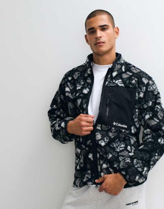 Columbia Street Tech CSC MTN polaire imprim&eacute;e en camouflage noir