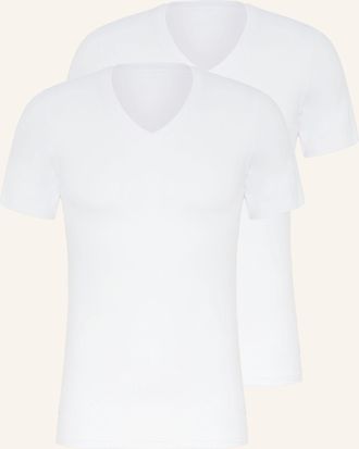 Marc O'Polo Marc Opolo 2er-Pack V-Shirts weiss