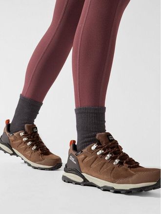 Jack Wolfskin Trekkingschuhe Refugio Texapore Low W 4050821 Braun