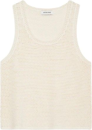 Anine Bing A-02-12306-Ivy1 Tank Top - - Tops - Damen - Wei&szlig; - L