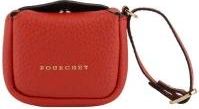 Pourchet unisex, Accessoires, Rouge, Taille: ONE Size AirPods Leather Case