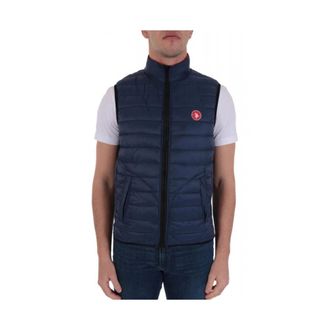 U.S.Polo Association &Auml;rmellose Wendeweste Cody - - Jackets - Herren - Blau - M