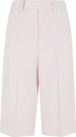 Federica Tosi Femme, Shorts, Rose, Taille: 34 FR Bermuda No Pinces en Cady