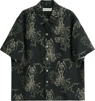Our Legacy Homme, Chemises, Noir, Taille: L Every Shirt Shortsleeve