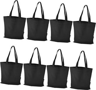 Healifty 8 Pièces Sac Toile à Transfert Thermique Grand Sac Réutilisable et Lavable pour Peinture Shopping et Projets DIY