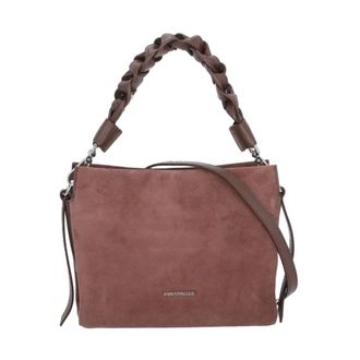 Coccinelle Boheme Suede Bimaterial Small - Femme - Sacs - Rouge - Taille: ONE Size