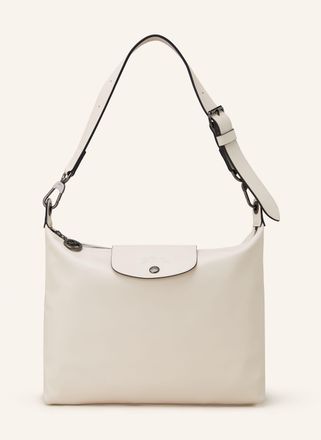 Longchamp Handtasche Le Pliage Cuir weiss