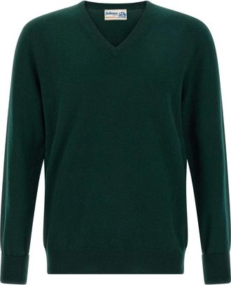 Ballantyne Homme, Pulls, Vert, Taille: 2XL Pull V