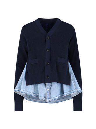 sacai Layered Cardigan