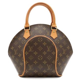 Louis Vuitton Sac &agrave; main Ellipse Monogram Pre-owned - Femme - Pre-owned - Brun - Taille: ONE Size