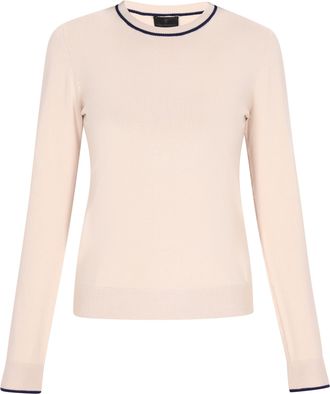 Dreimaster Dreimaster Pullover Frauen hellbeige