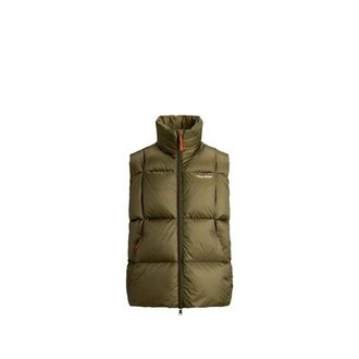 Polo Ralph Lauren Veste droite col montant sans manches matelass&eacute;