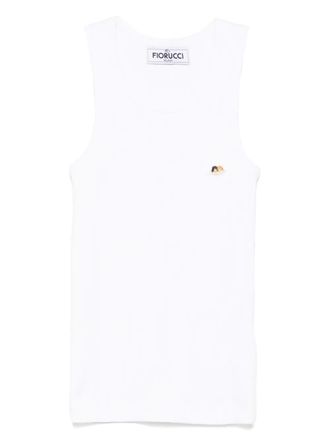 Fiorucci débardeur Angel Patch - Blanc