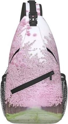 Generic Cherry Tree Sac &agrave; bandouli&egrave;re de voyage pour homme Sac &agrave; dos de randonn&eacute;e